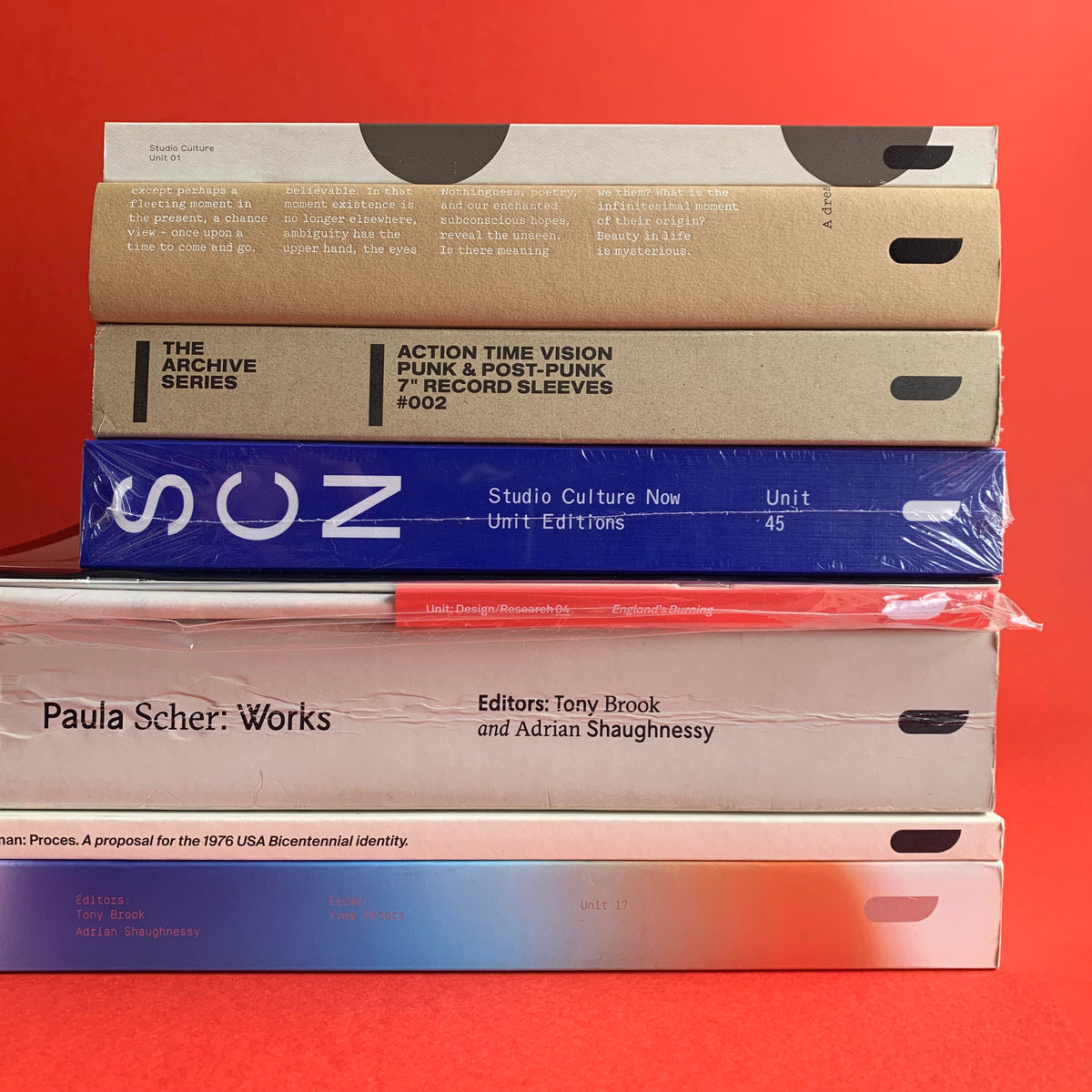 UNIT Editions (x9 Book Bundle) – The Print Arkive