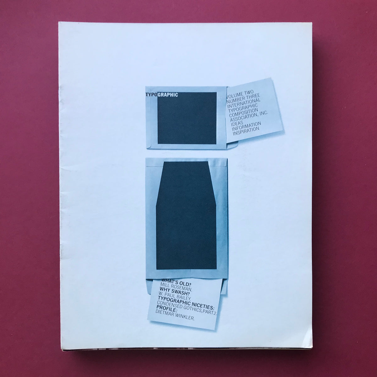 Typographic ‘i’ / Ideas Information Inspiration (Mo Lebowitz) – The Print Arkive