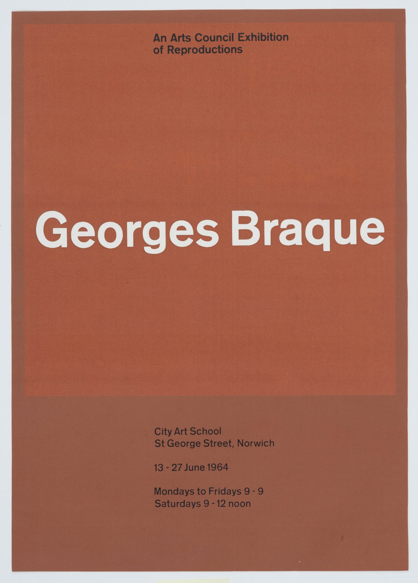 Georges Braque (Arts Council, 1964) – The Print Arkive