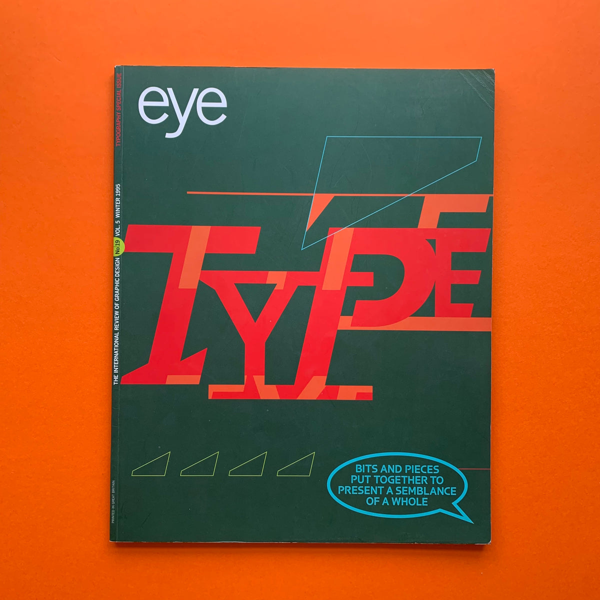 Eye, Review of Graphic Design, No.19 Vol.5 Winter 1995 – The Print Arkive