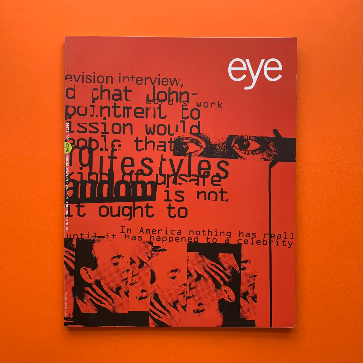 Eye 10 / International Review of Graphic Design / Summer 1993 – The ...