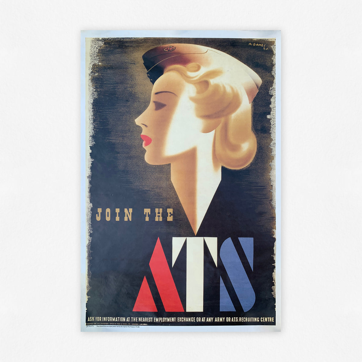 Join the ATS (Abram Games) – The Print Arkive