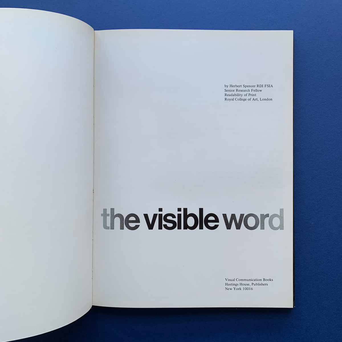 The Visible Word – The Print Arkive