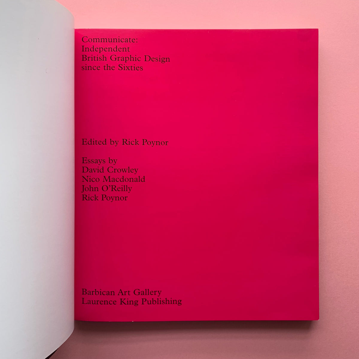 Independent British Graphic Design since the Sixties – The Print Arkive