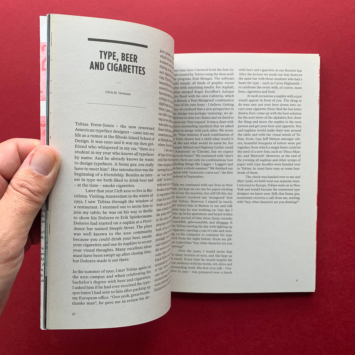 Tobias Frere-Jones Gerrit Noordzij Prize Exhibition – The Print Arkive