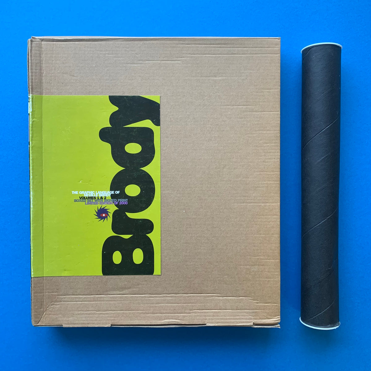 The Graphic Language of Neville Brody, Volumes 1 & 2 Boxed Set with Si ...
