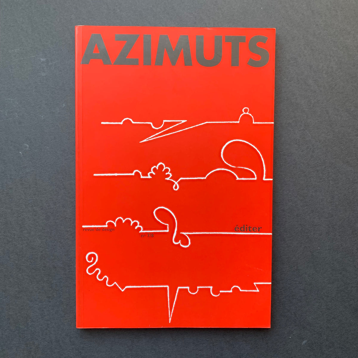 AZIMUTS Éditer, revue de design no 7/8 – The Print Arkive