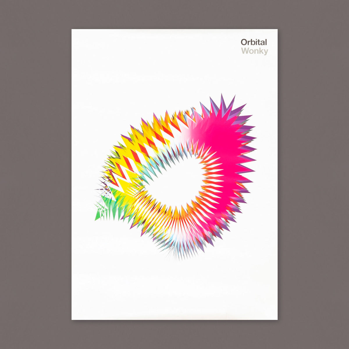 Orbital: Wonky (2012) Limited Edition x3 Poster Set – The Print Arkive