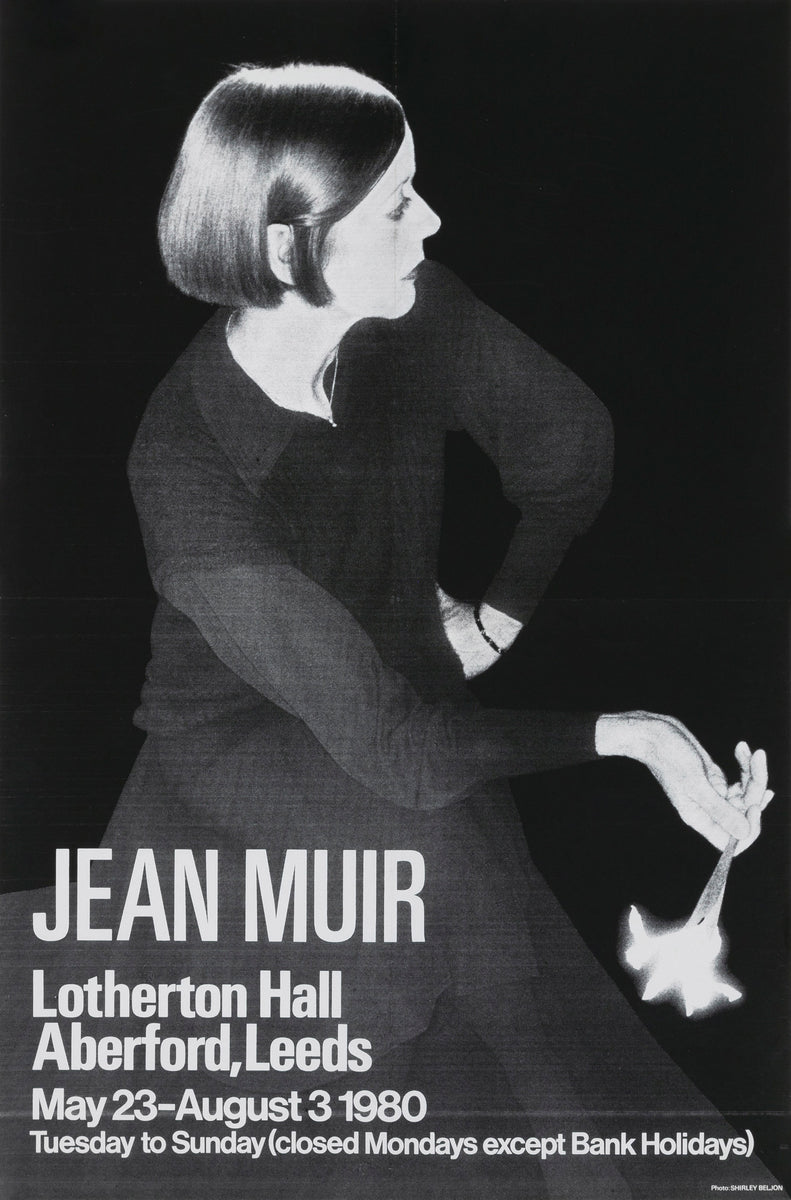 Jean Muir (1980) Exhibition Poster – The Print Arkive