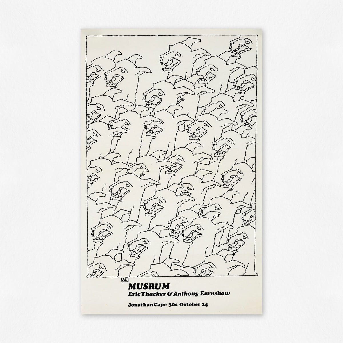 MUSRUM Eric Thacker & Anthony Earnshaw (1968) Poster – The Print Arkive