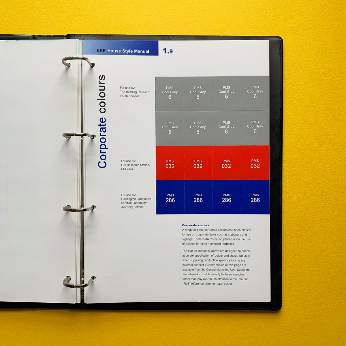 BRE House Style Manual – The Print Arkive