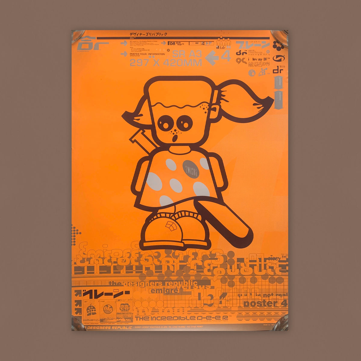 [Poster] tDR Vs Emigre: Mascot Series© Sissy™, Poster #4 (The Designer ...