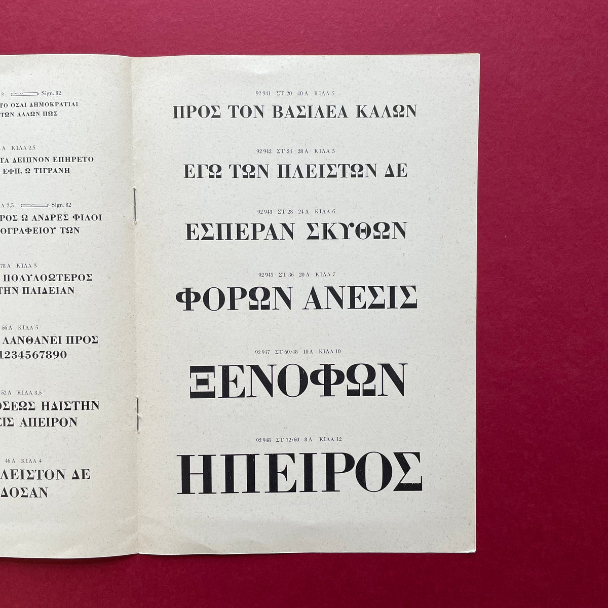 Bodoni, H. Berthold AG. Cat.408 [Specimen Book] – The Print Arkive