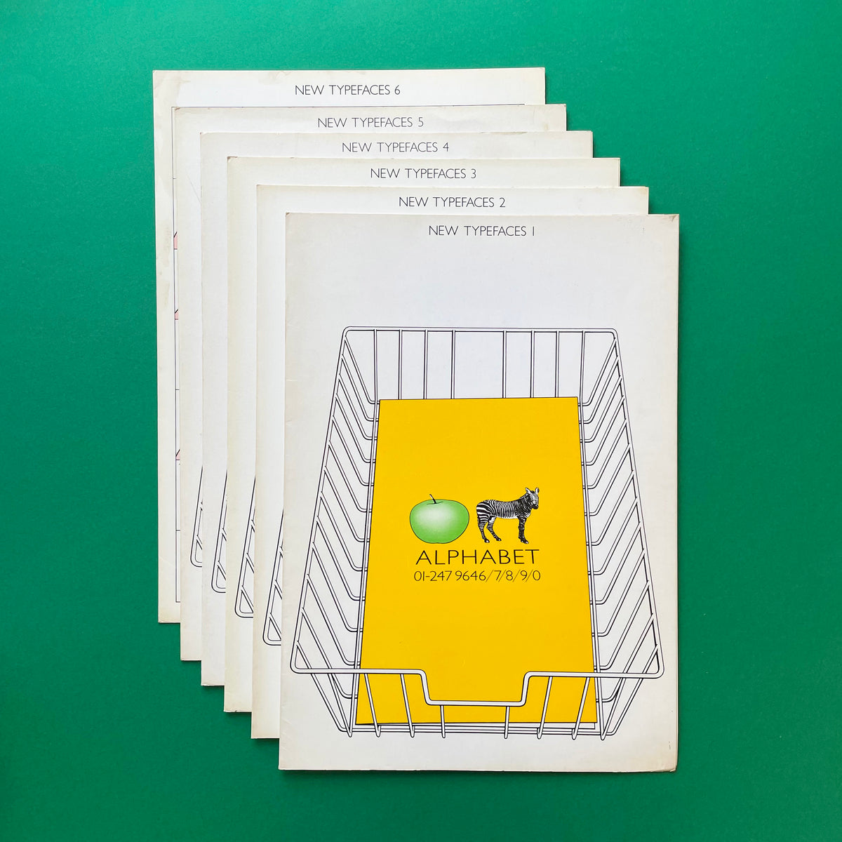 Alphabet New Typefaces No’s 1–6 [Specimen Sheets] – The Print Arkive