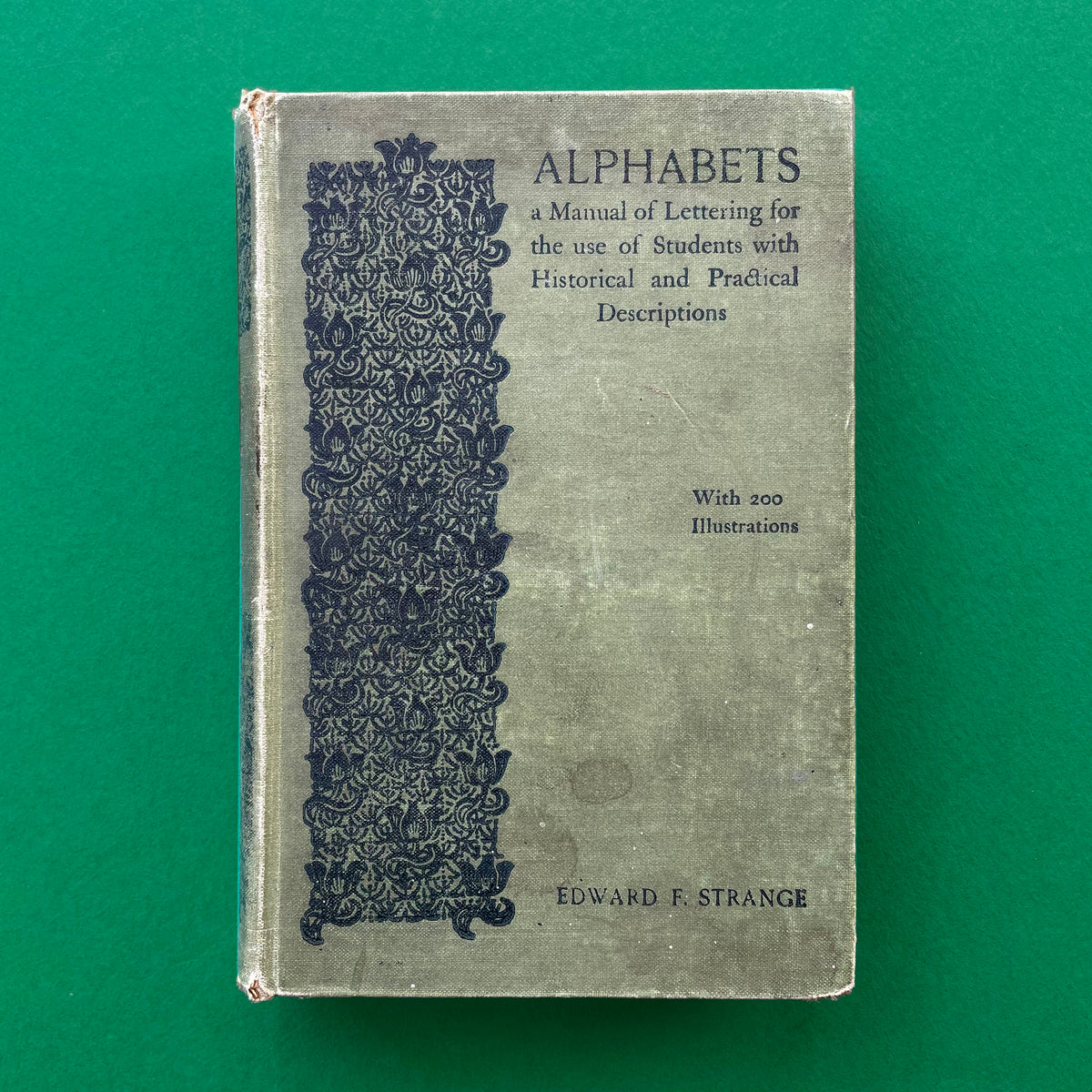 Alphabets: a Manual of Lettering – The Print Arkive