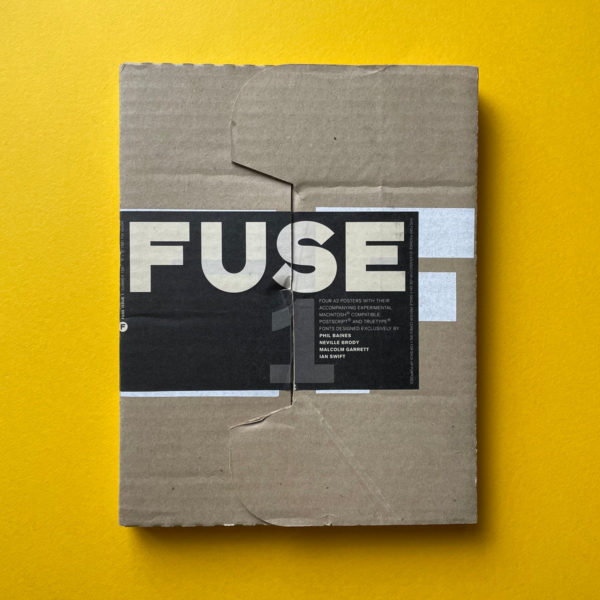 FUSE, various issues 1991-1995 (Neville Brody and Jon Wozencroft) – The ...