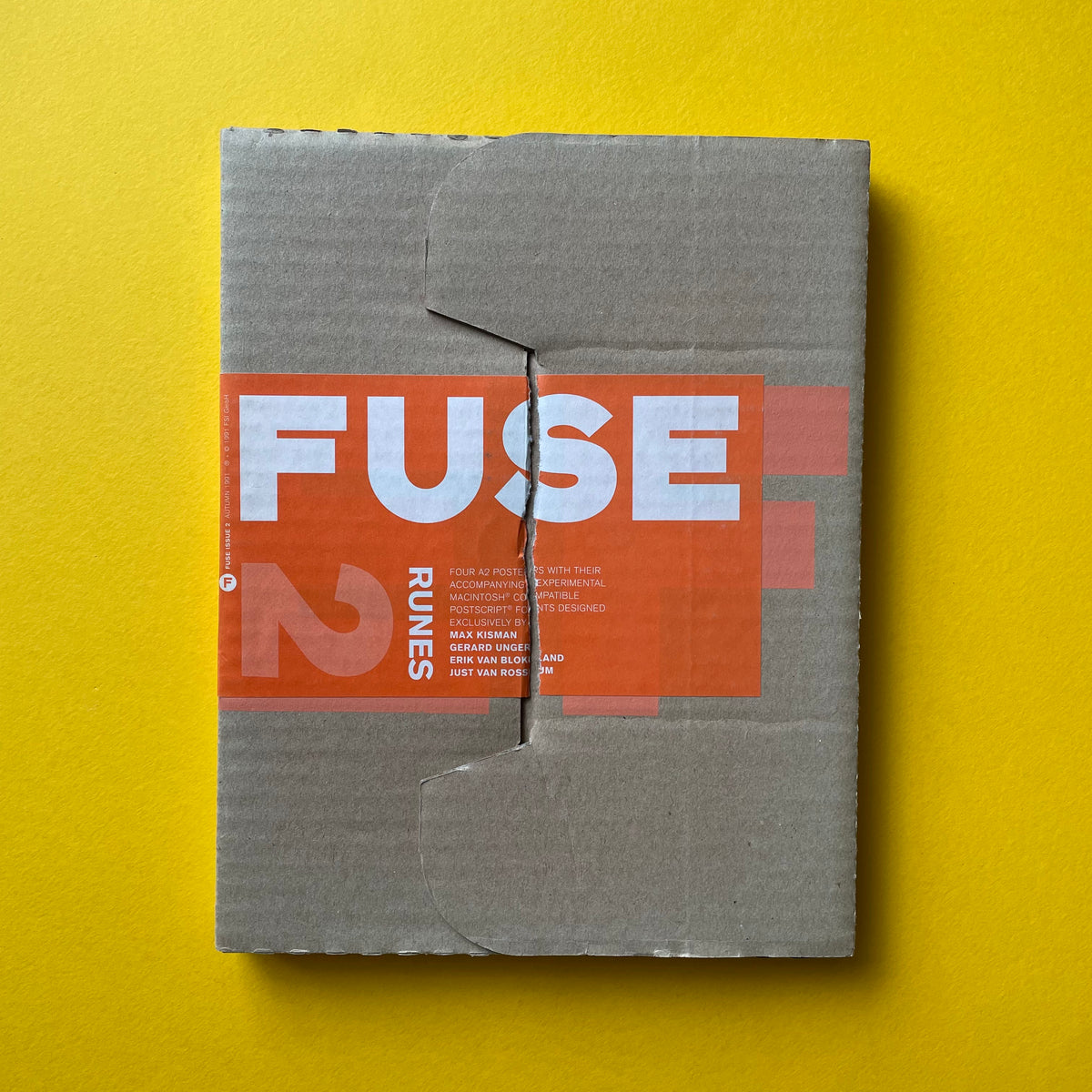 FUSE, various issues 1991-1995 (Neville Brody and Jon Wozencroft) – The ...