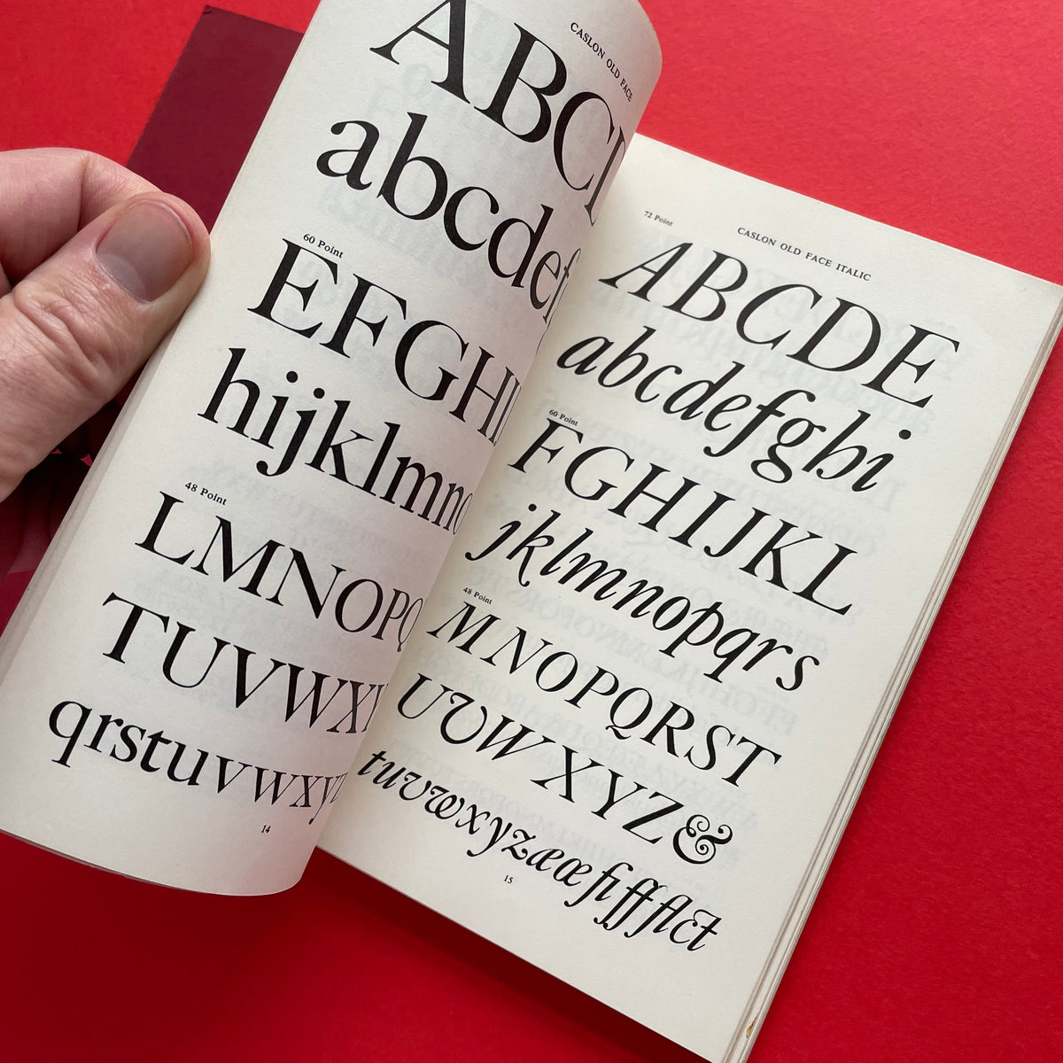 SB Types: Specimens of printing types from Stephenson Blake (1966 ...
