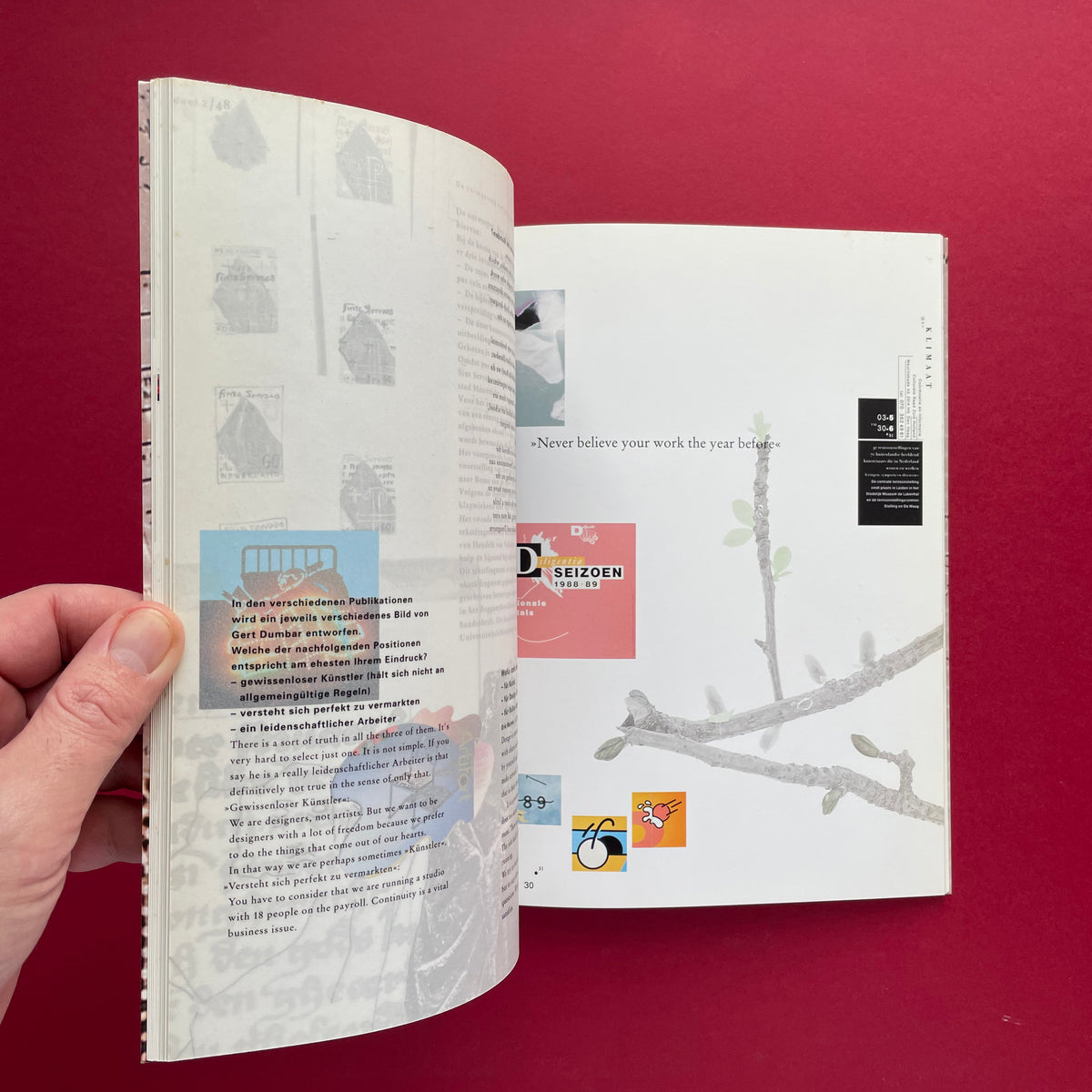 Studio Dumbar: Take new ways to express yourself – The Print Arkive