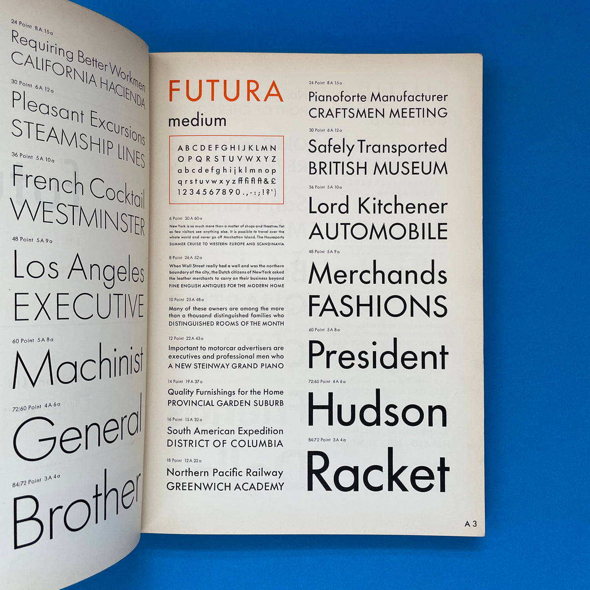 Specimen book of Bauer Types [Type Specimens] – The Print Arkive