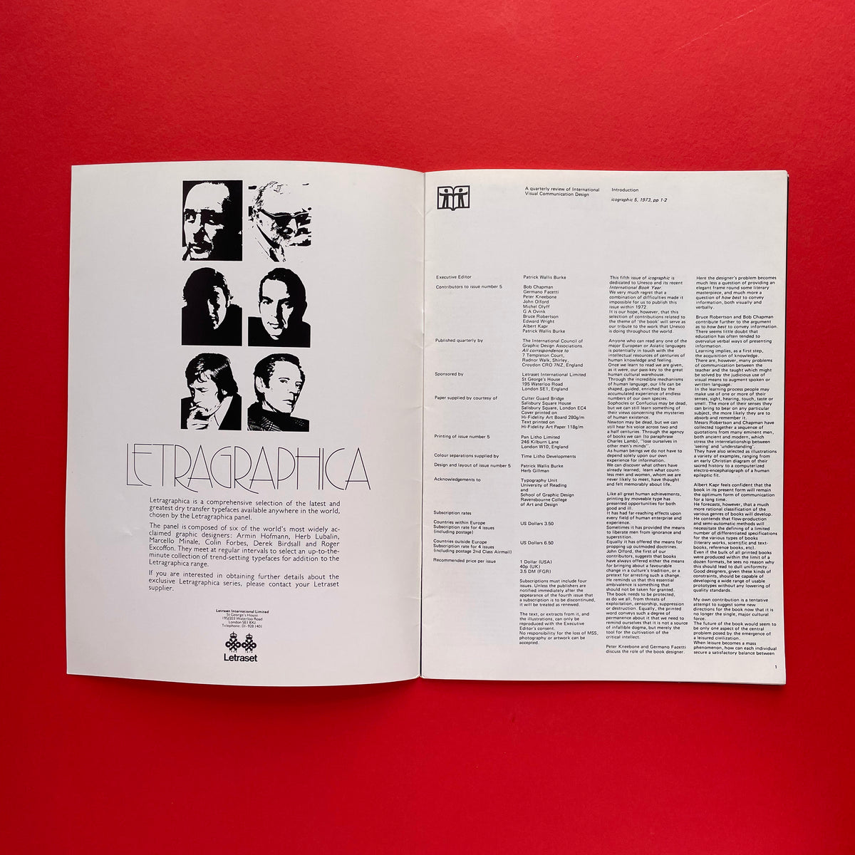 Icographic #5: Quarterly Review of International Visual Communication ...