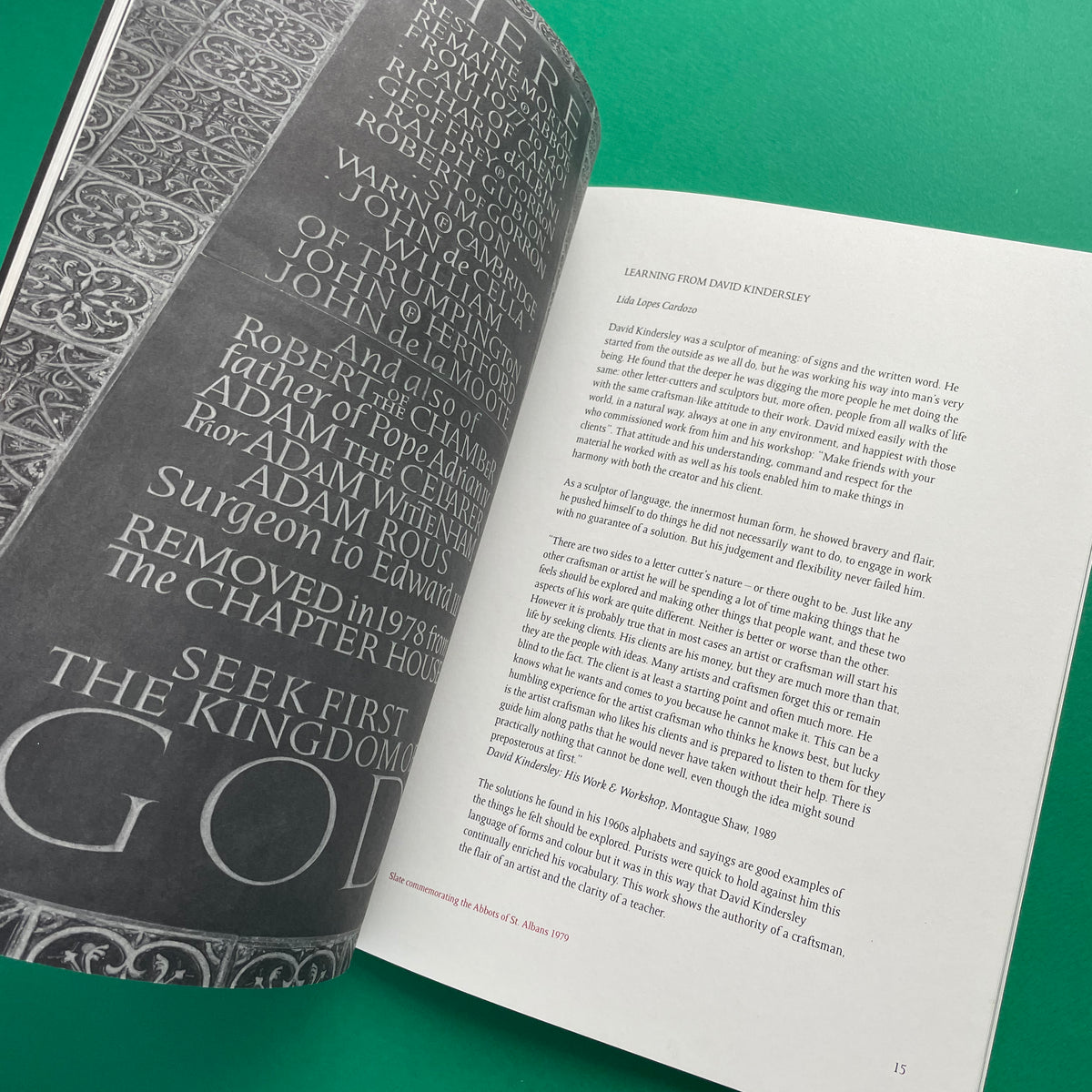 ABC David Kindersley: A Life of Letters – The Print Arkive