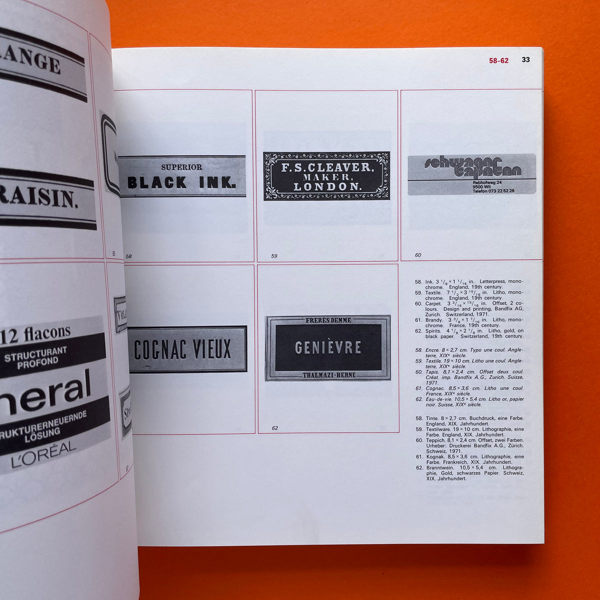 Label Design: 1000 illustrations chosen and introduced by Claude Humbe ...