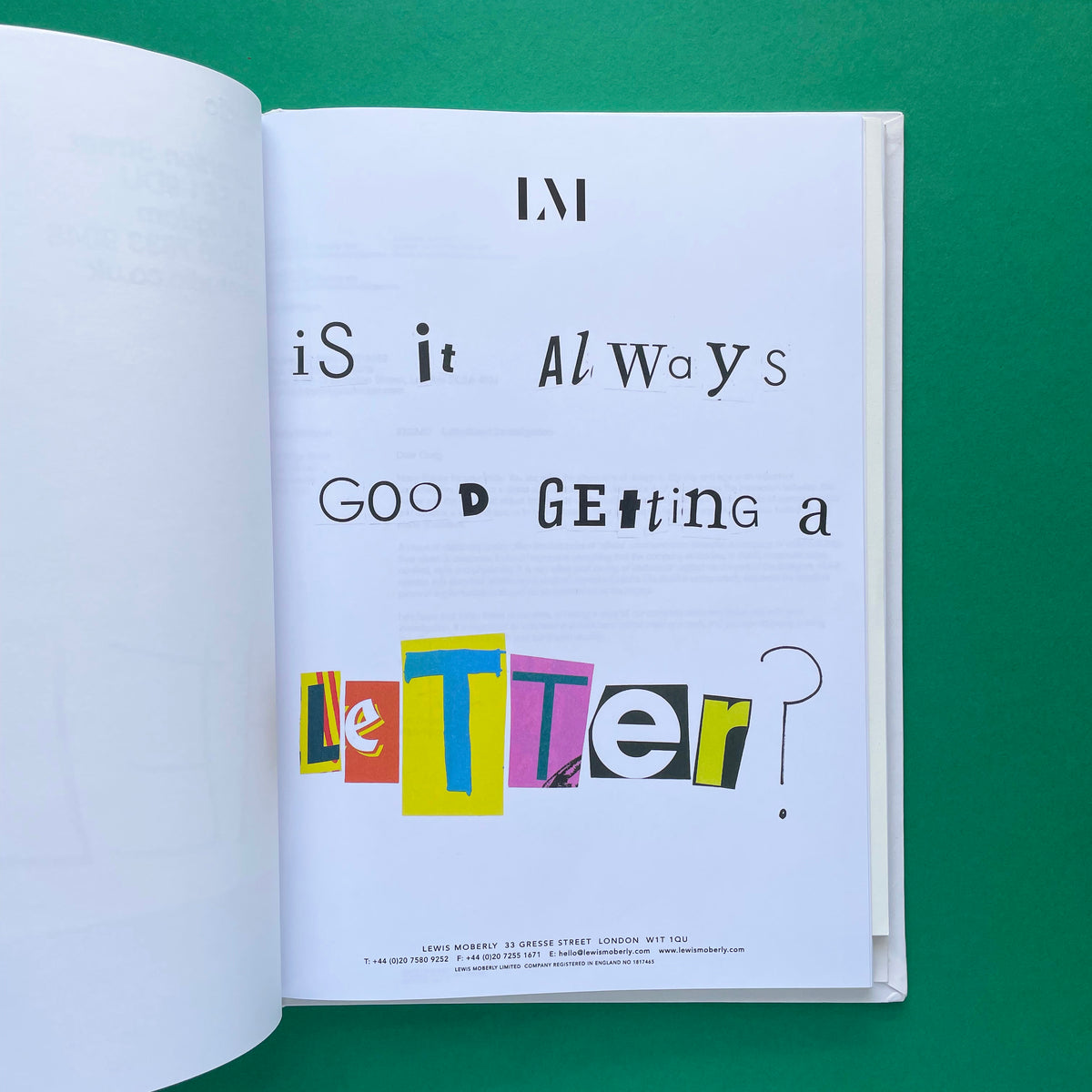 The Hand Written Letter Project (Limited Edition) – The Print Arkive