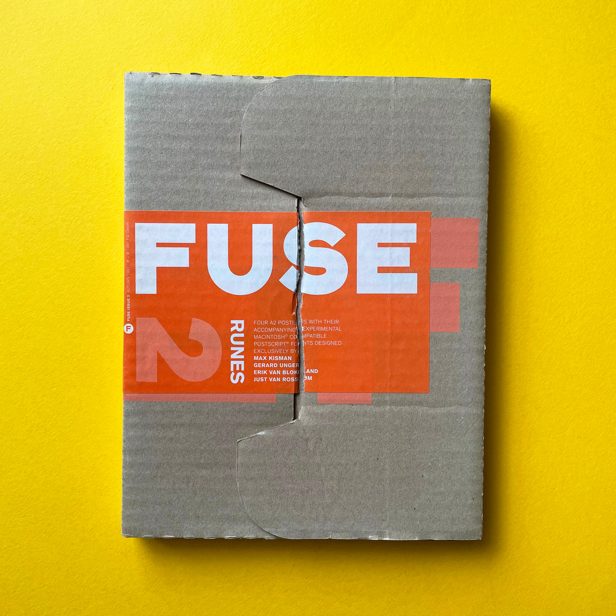 FUSE, various issues 1991-1995 (Neville Brody and Jon Wozencroft) – The ...
