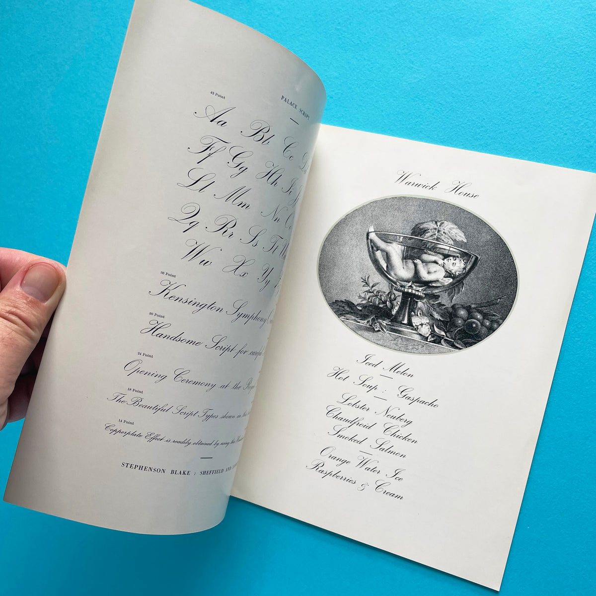 Stephenson Blake - A Book of Scripts & Rondes [Type Specimens] – The ...