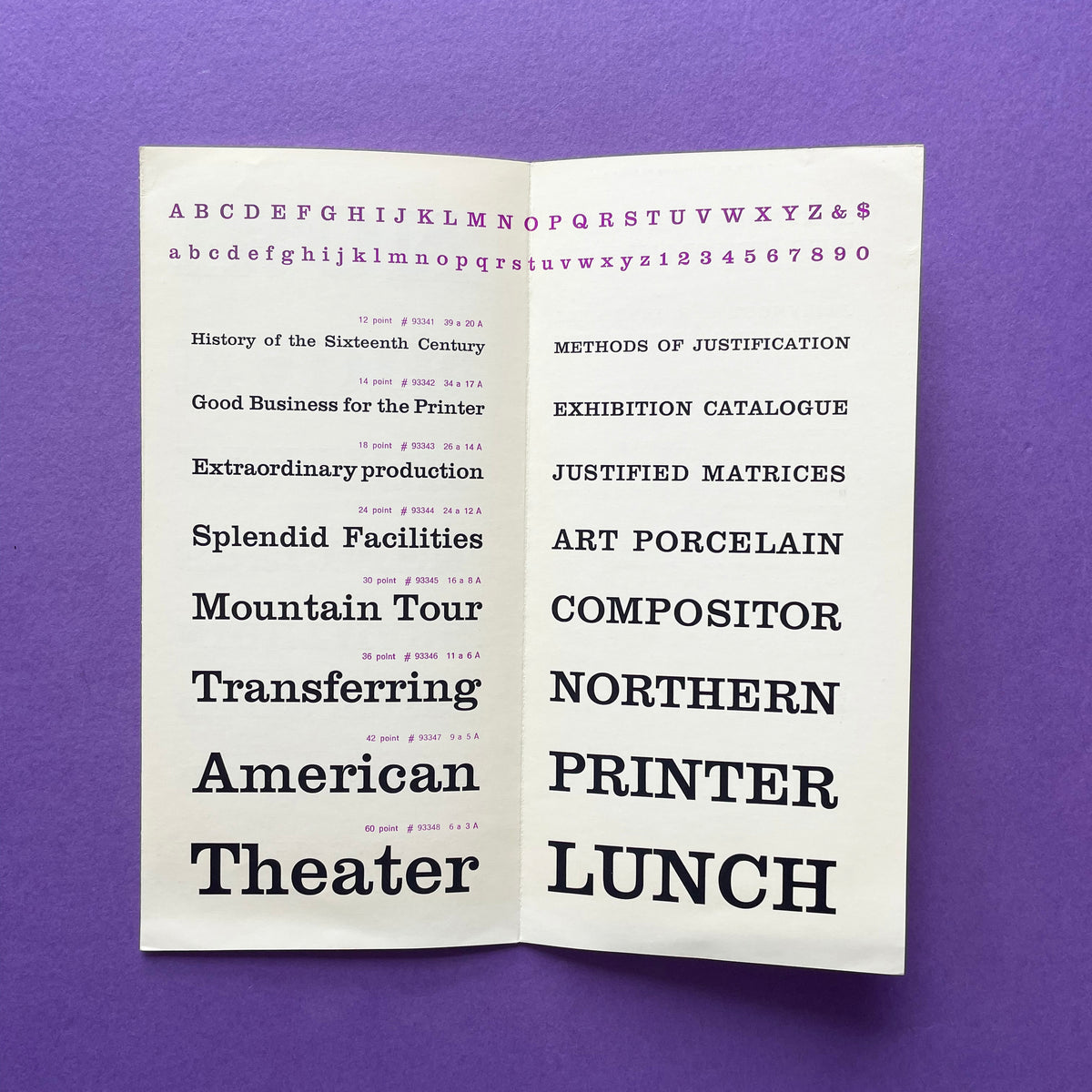 Haas Type Foundry - HAAS Clarendon, Graphique, Profil [Type Specimens ...