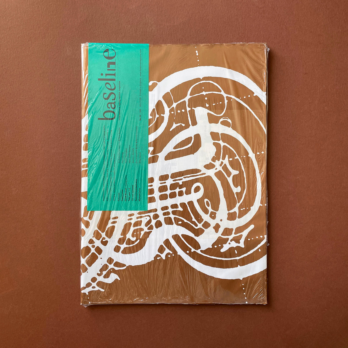 Baseline: International Typographics Journal, #28 1999 – The Print Arkive