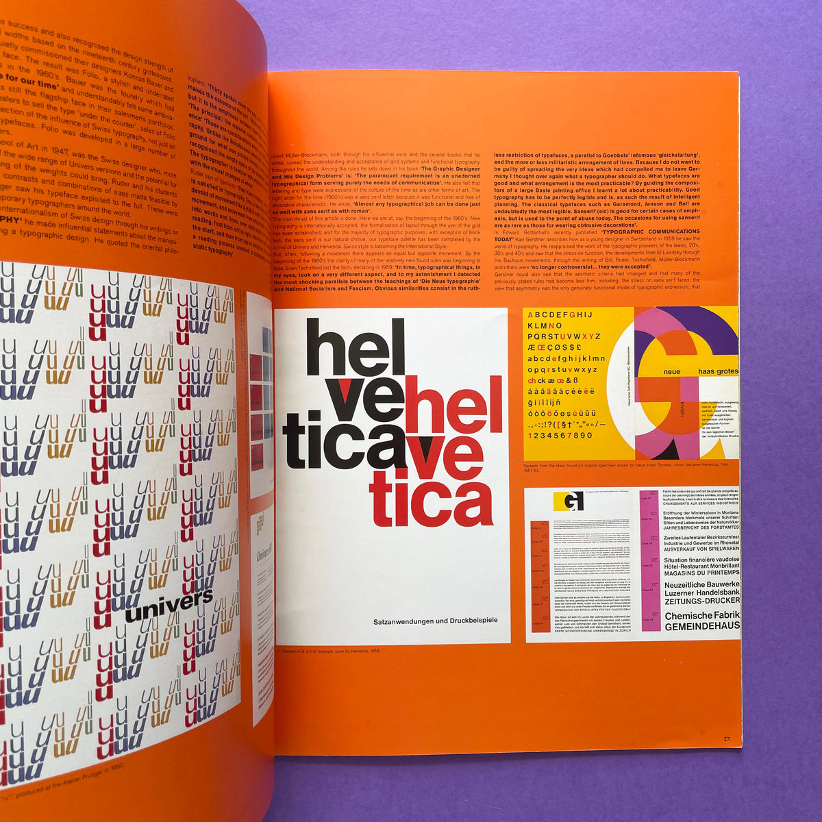 Baseline: International Typographics Journal, #14 1991 (Sans Serif iss ...