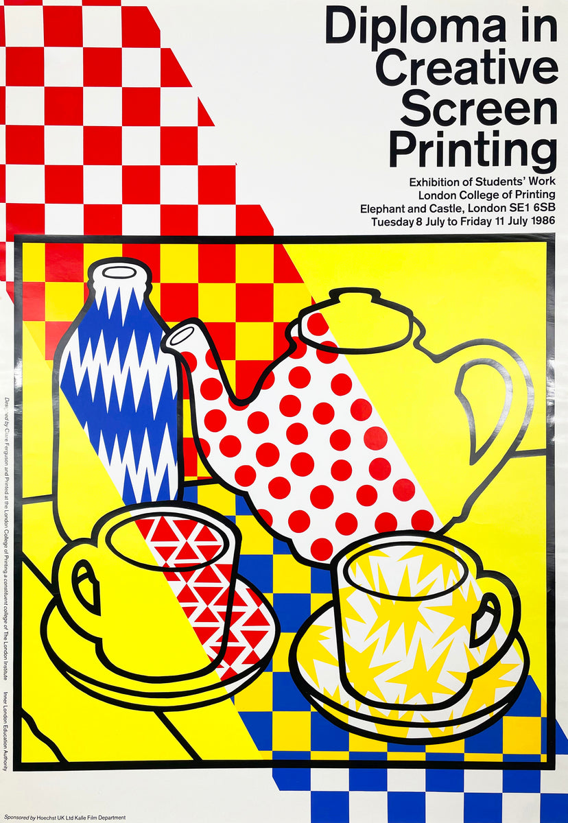 Diploma in Creative Screen Printing [Poster] – The Print Arkive