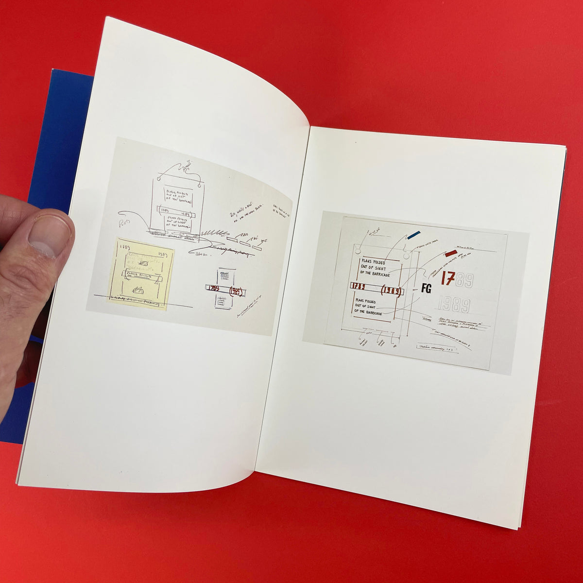 Lawrence Weiner: Flags folded out of sight of the barricade – The Print ...