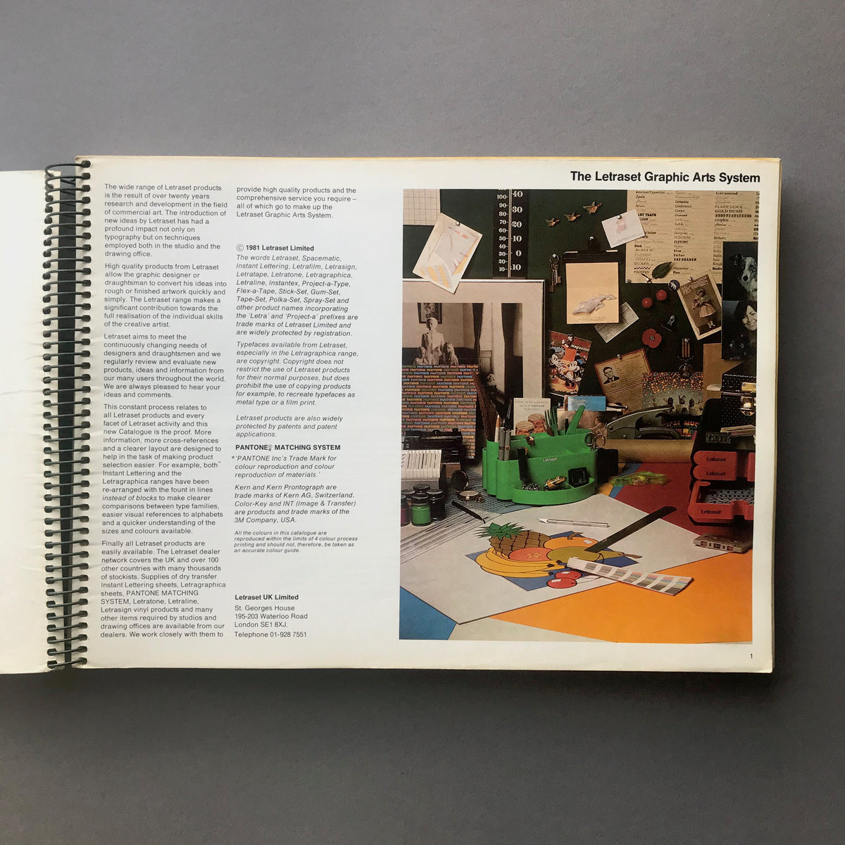 Letraset Graphic Arts System 1978 – The Print Arkive