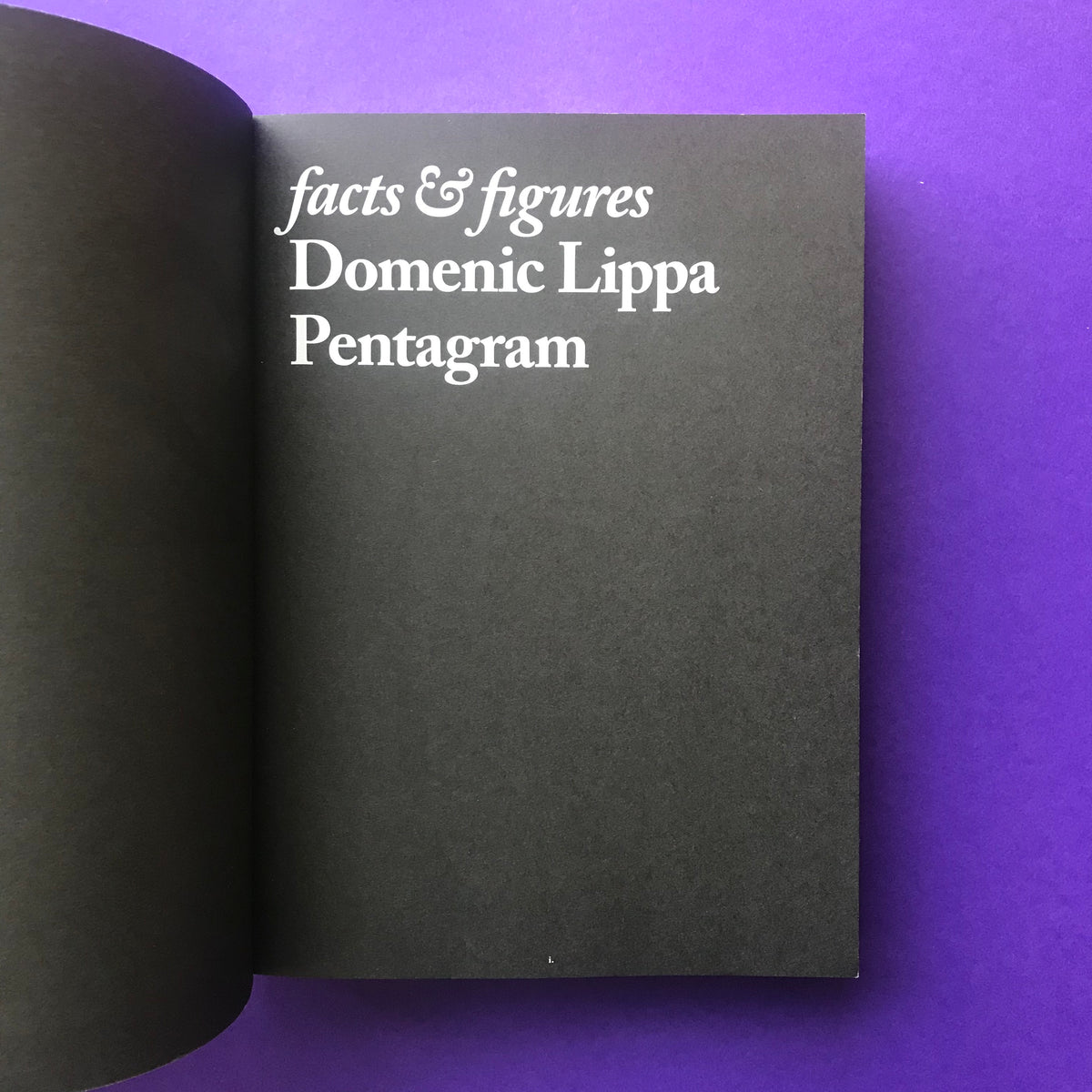 250 facts & figures - Domenic Lippa – The Print Arkive