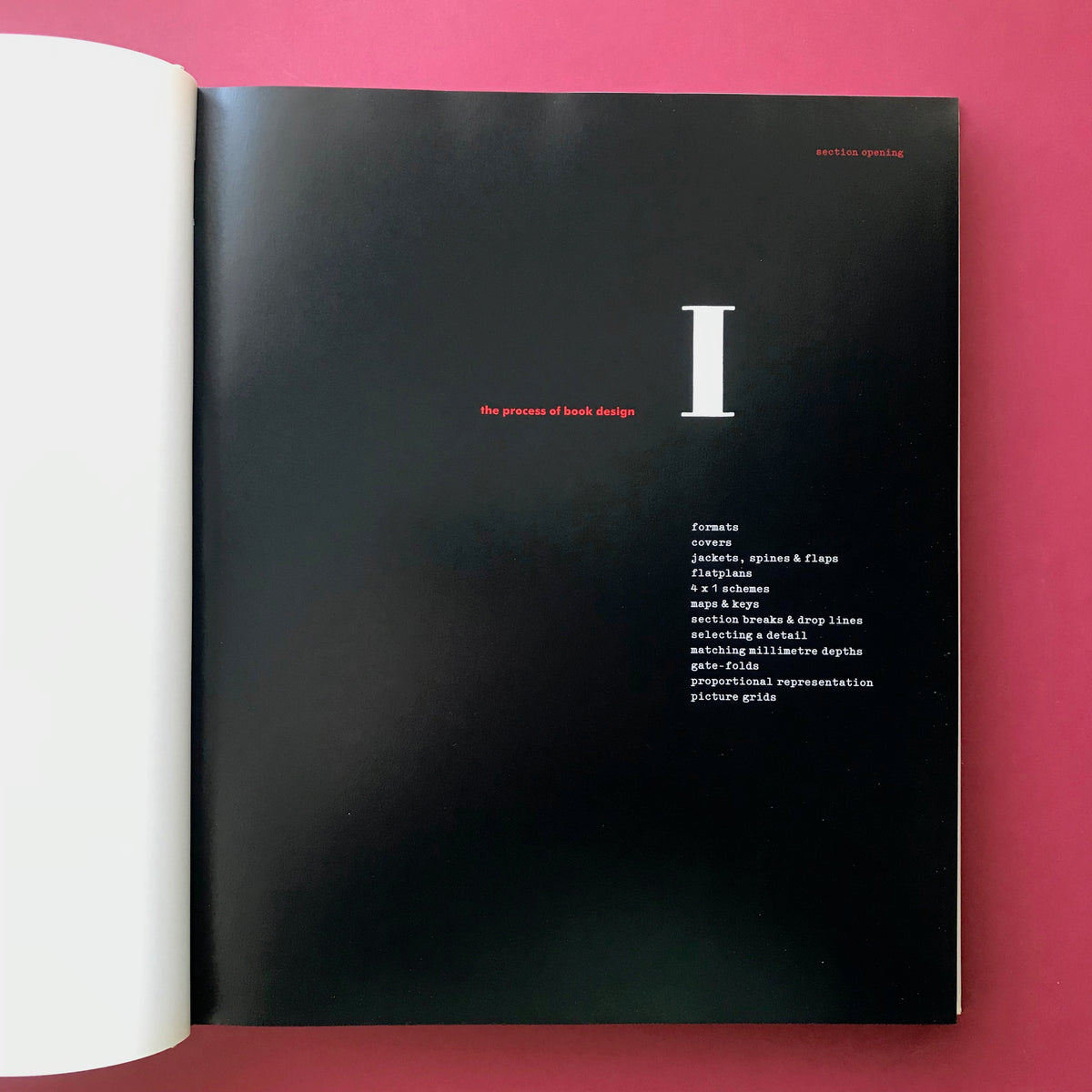 Notes on Book Design (Derek Birdsall) – The Print Arkive