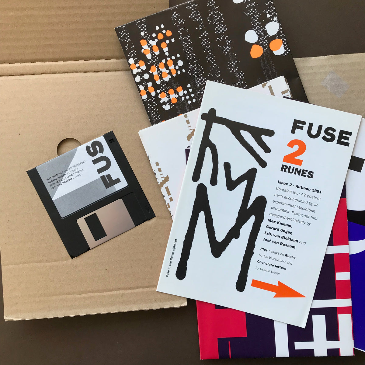 FUSE 2, RUNES; Autumn 1991 (Neville Brody) – The Print Arkive