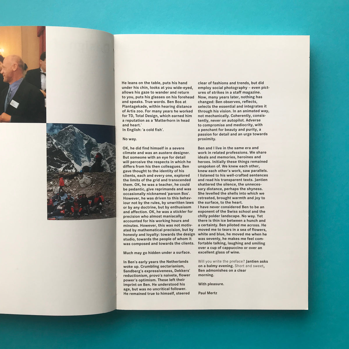 Design of a Lifetime, Ben Bos – The Print Arkive