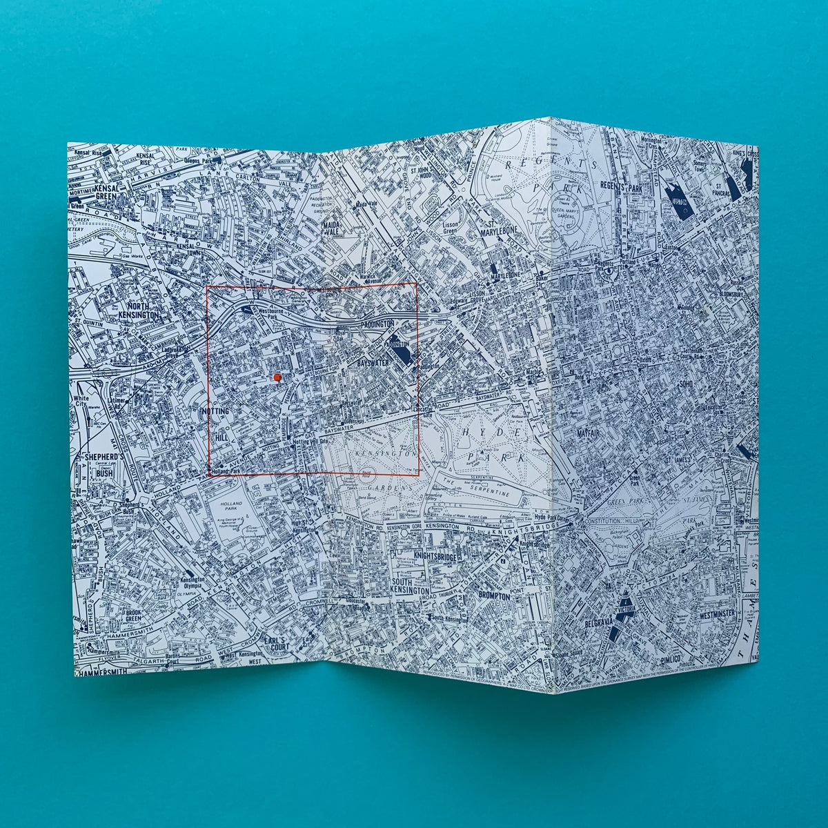 11 Needham Road moving announcement (Pentagram Design) – The Print Arkive