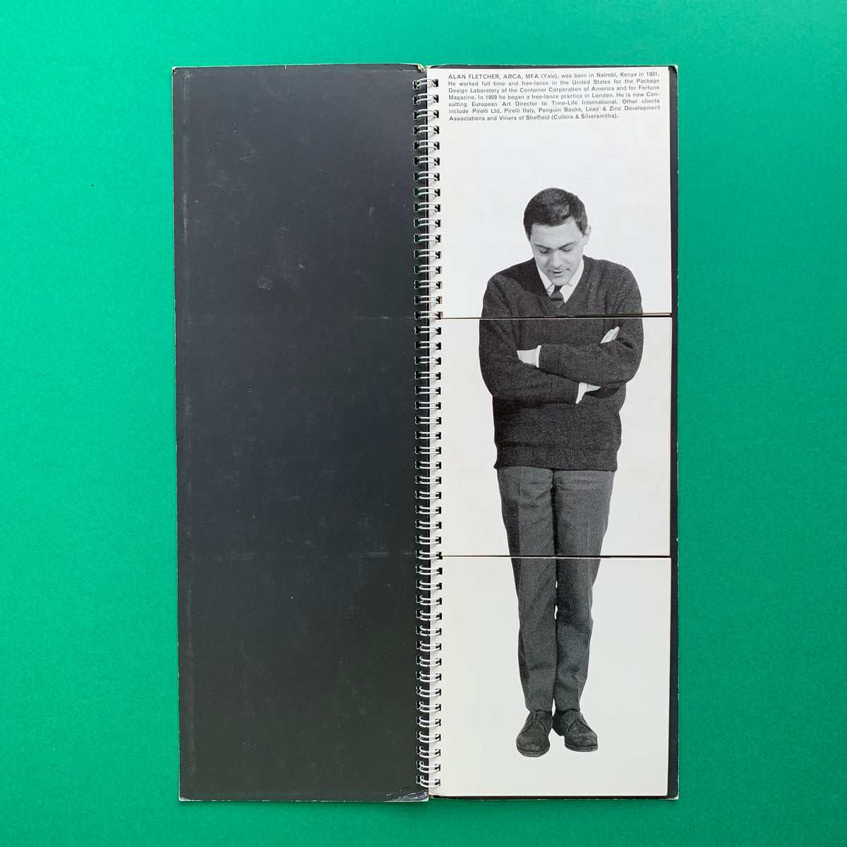 Alan Fletcher, Colin Forbes and Bob Gill announce the opening of their ...