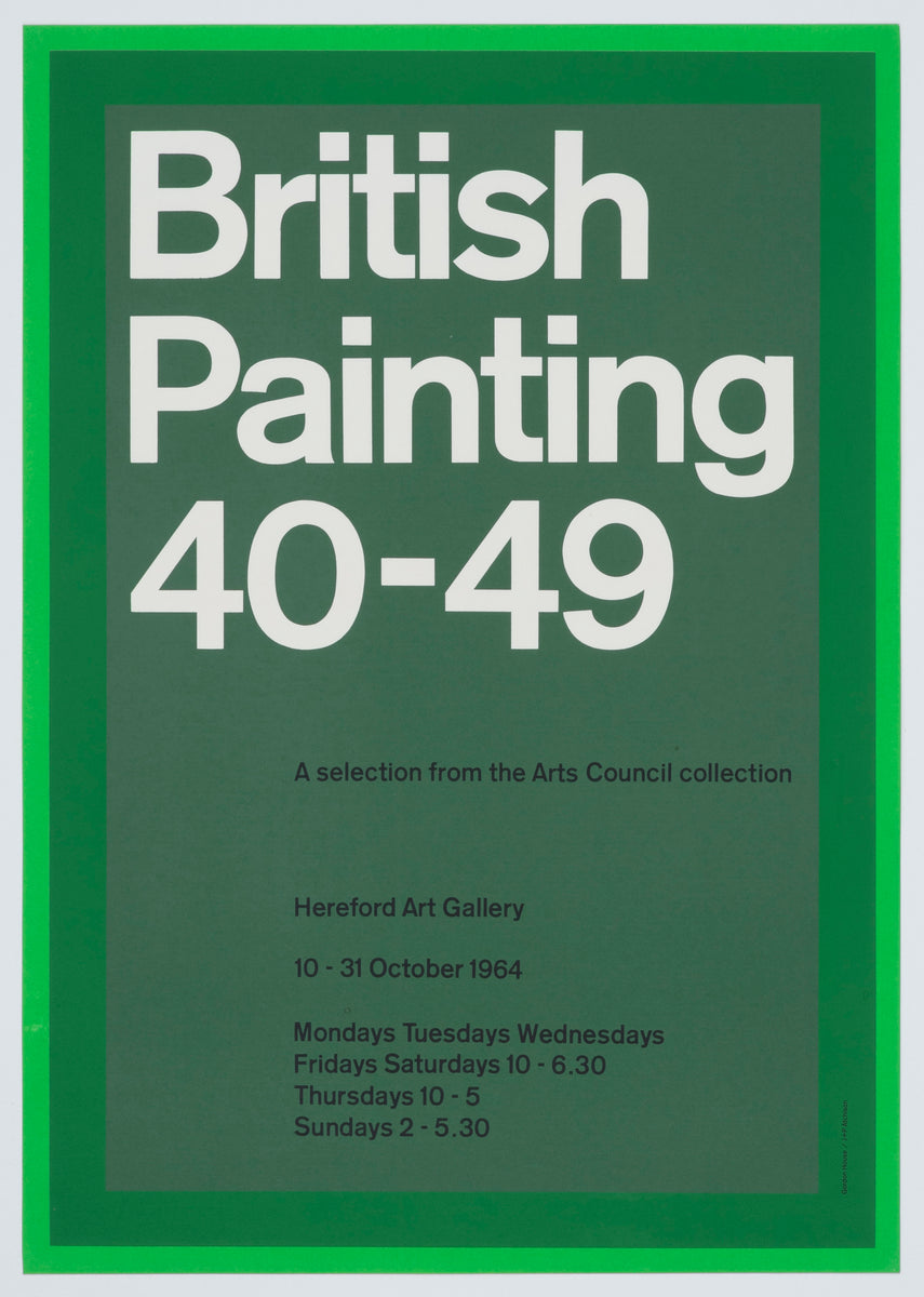 British Painting 40-49 (Arts Council, 1964) – The Print Arkive