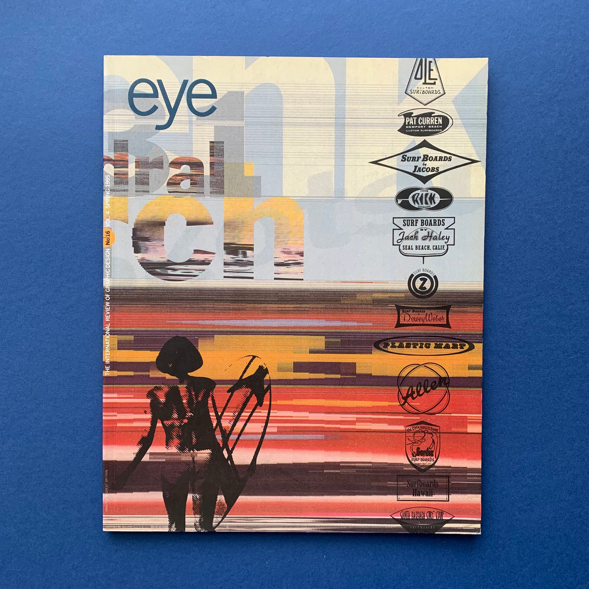 Eye, Review of Graphic Design, No.16 Vol.4 Spring 1995 – The Print Arkive