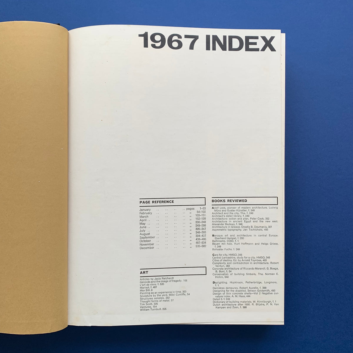 Architectural Design Magazine, (AD) Jan to Dec 1967 – The Print Arkive