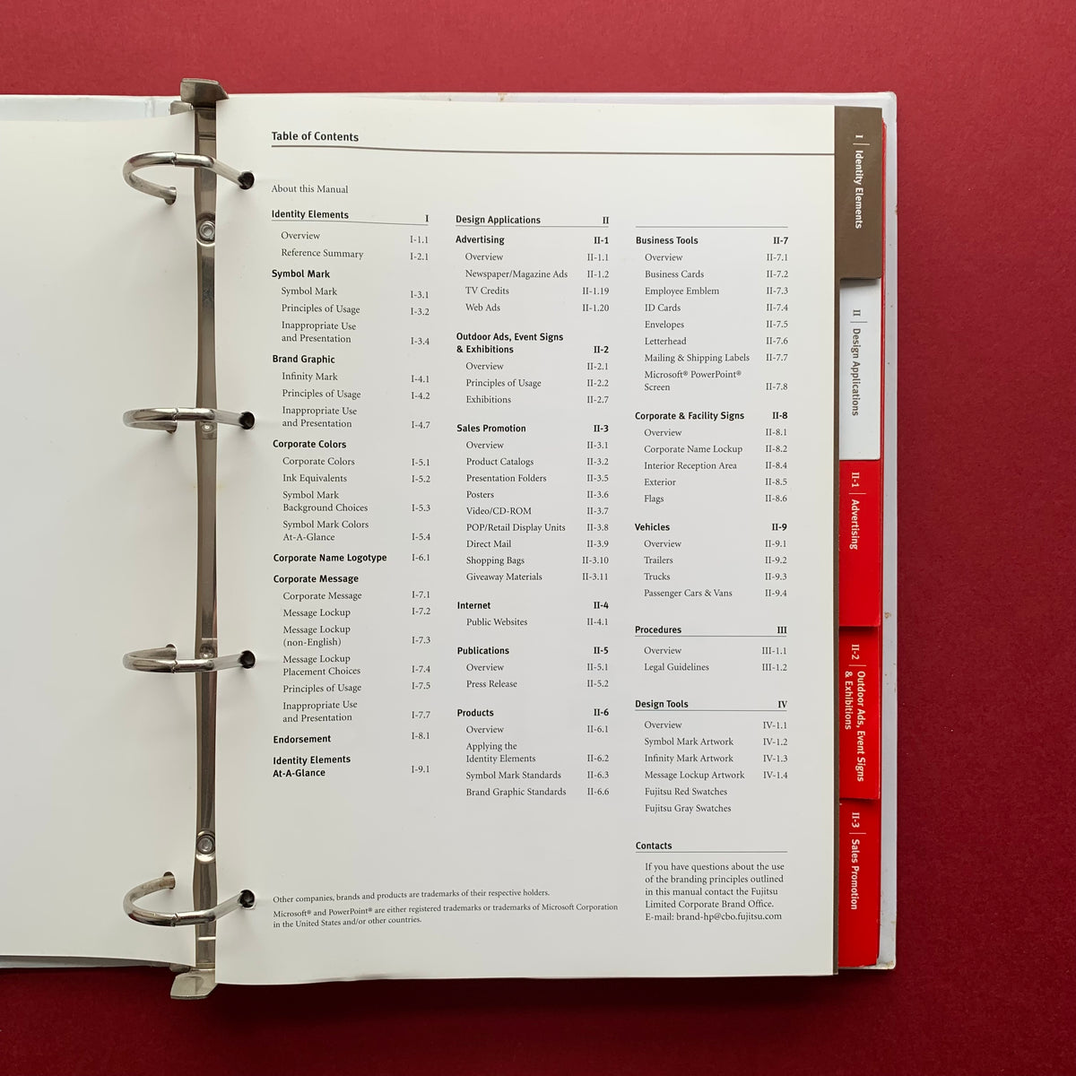 Fujitsu Brand Principles, Our Identity Imprint (Identity guidelines ...