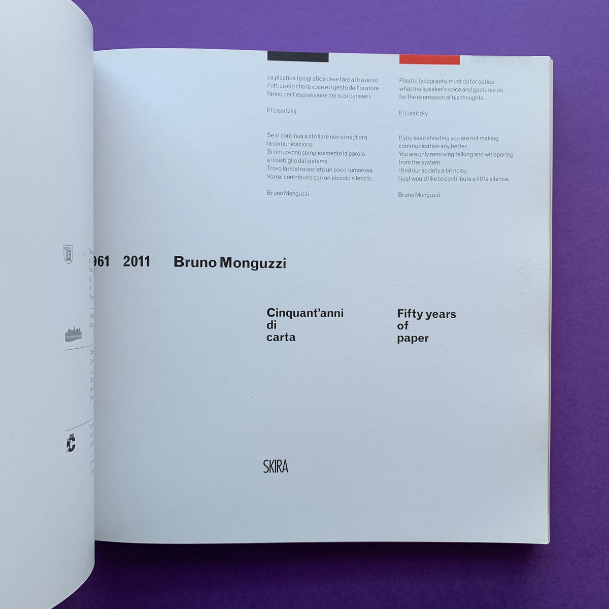 Bruno Monguzzi: Fifty Years of Paper 1961-2011 – The Print Arkive